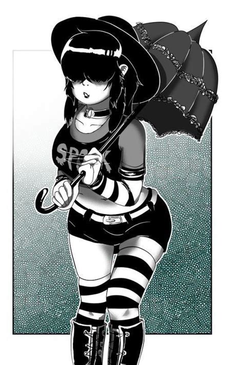 Gothic Anime Girl Emo Anime Girl The Loud House Lucy Loud House