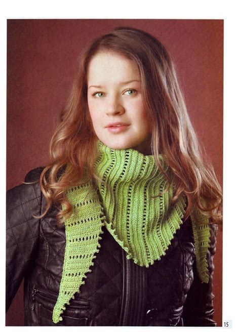 Pashmina Al Crochet Paso A Paso DIY Crochet Y Dos Agujas Patrones