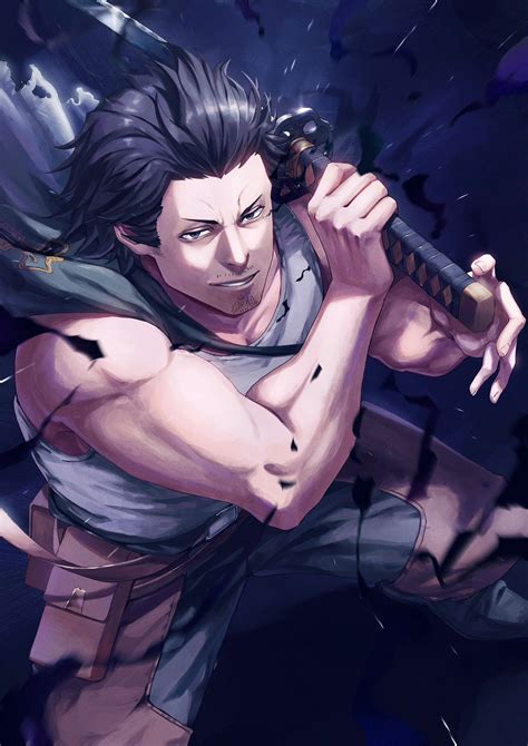 Yami Sukehiro Black Clover Drawn By Sosuke Ppp Danbooru