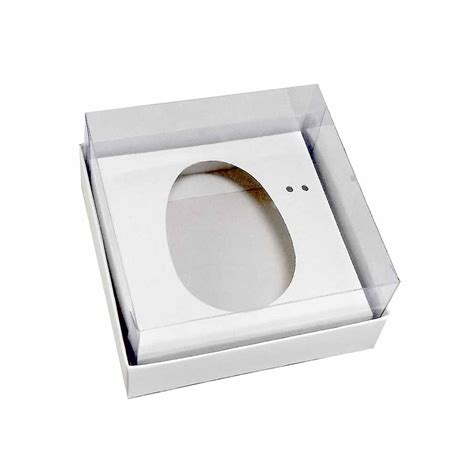 Caixa Ovo De Colher 100g 150g Branca