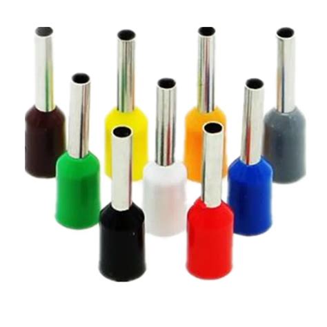 E Tube Insulating Insulated Terminals Mm Pcs Pack Cable Wire