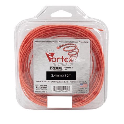FIL NYLON TORSADE VORTEX ALU 2 4 X 70M ORANGE DONUT