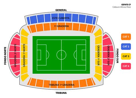 Alfonso Perez Stadium Seat Map Stadium Seats Map