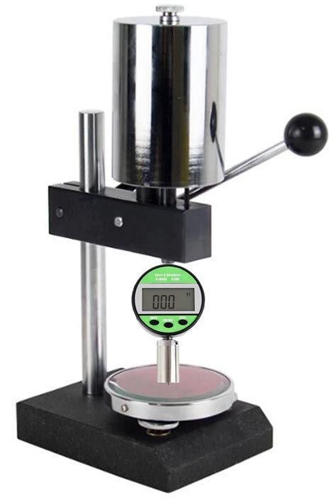VTSYIQI Shore Hardness Test Stand Shore D Durometer Hardness Test Stand