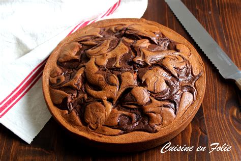 Gâteau moelleux au Nutella Cuisine en Folie