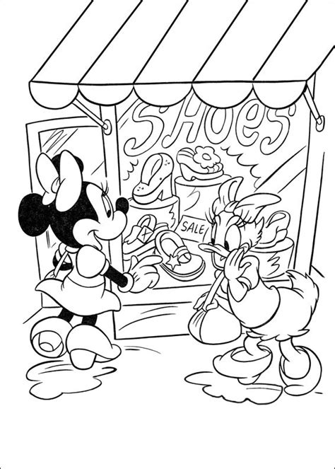 Daisy Duck Printable Coloring Sheets
