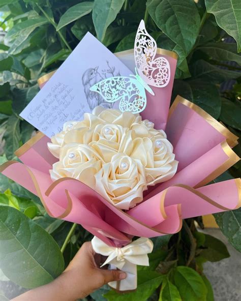 Ramo De 7 Rosas Eternas Beige By Melissa Palafox En 2023 Ramo De