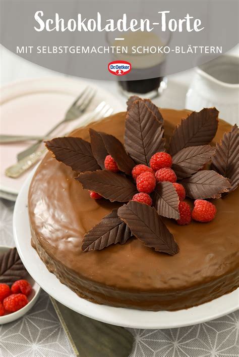 Schokotorte Rezept Dr Oetker Recipe Amazing Cakes Food Desserts