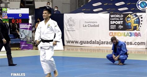Brasil fecha 1 dia do Pan Americano de judô dois ouros uma prata