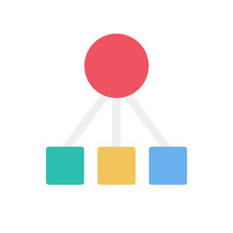 Icono De Diagrama De Flujo Dinosoft Flat