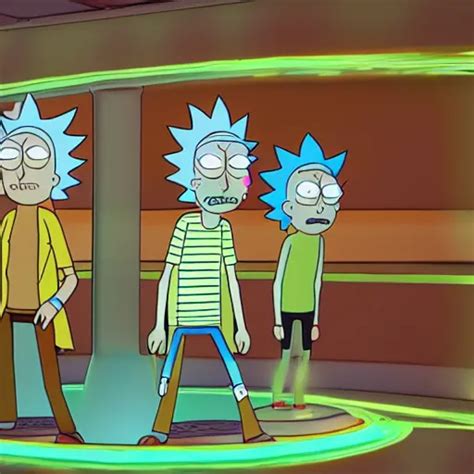 Rick And Morty Artstation Deviantart Blender Cinema Stable