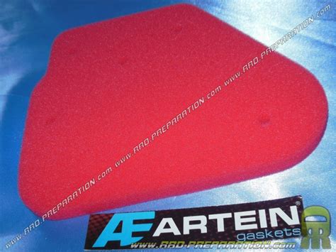 Mousse De Filtre Air Artein Pour Boite Air Dorigine Scooter Cpi