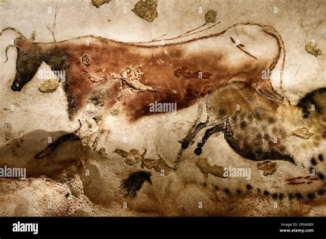 The Caves Of Lascaux Are Caves Decorated With Paleolithic Paintings
