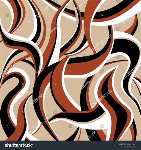 Seamless Abstract Geometric Pattern Vector Illustration Stock Vector
