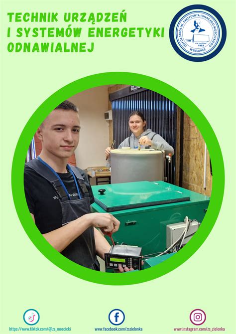 Technik urządzeń i systemów energetyki odnawialnej Zespół Szkół im