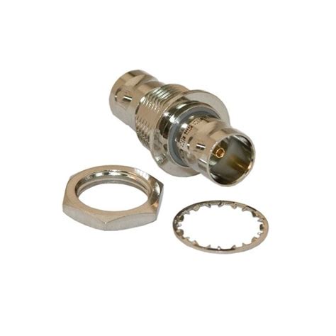 Bnc Isolated Mount Bulkhead Jack Ohm