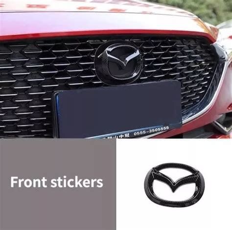 Emblema Parrilla Mazda Cx Fibra Carbono En Venta En