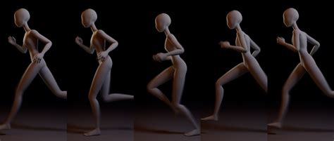 maya animation run cycle nat polish create 3d characters