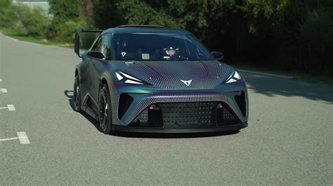 The CUPRA UrbanRebel Concept On The Move Video HQ Footage YouTube
