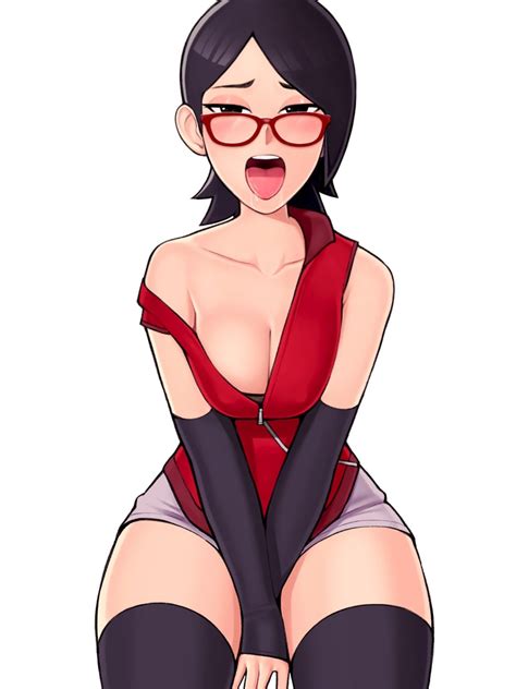 Uchiha Sarada Naruto And 1 More Drawn By Loodncrood Danbooru