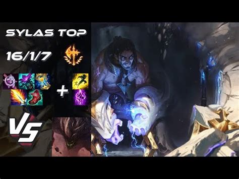 TOP Sylas Vs Malphite NA Challenger Patch 14 7 YouTube