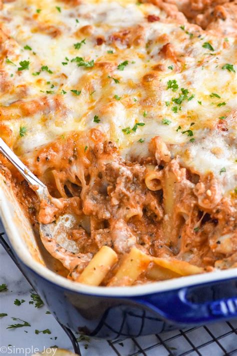 Classic Baked Ziti Recipe Easy Lauren S Latest Artofit