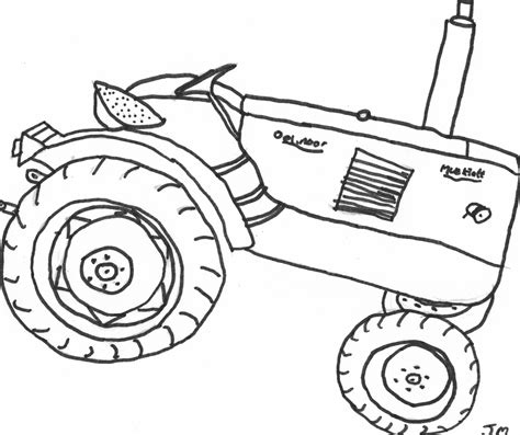 Printable Tractor Coloring Pages Printable Word Searches