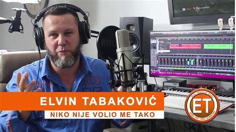 Elvin Tabaković Niko nije volio me tako Official Video 2019