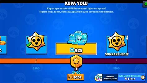 Sonunda 3000 Kupa Sıfır Hesap Brawl Stars YouTube
