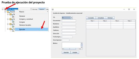 Crud En Java Crear La Interfaz Del Software Tutorial