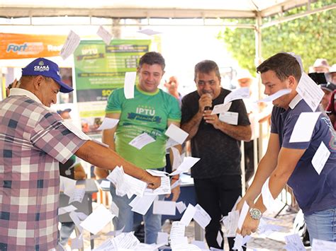 Prefeitura Realiza Sorteio De R 30 Mil Da Campanha IPTU Premiado