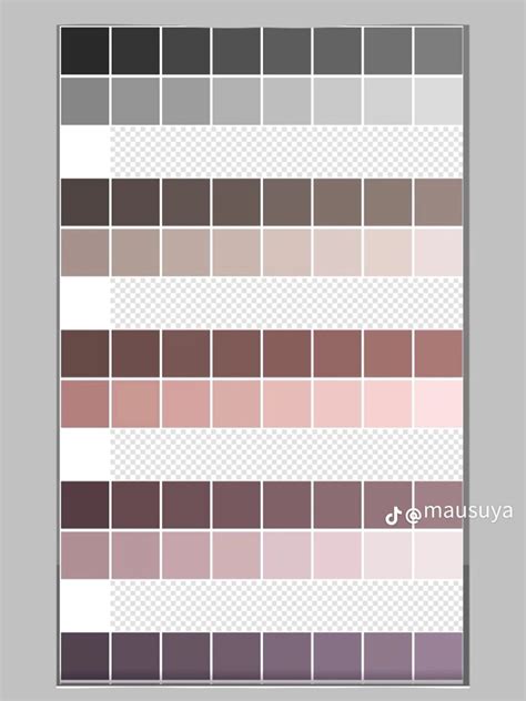 Skin Color Palette Palette Art Paint Color Pallets Digital Art