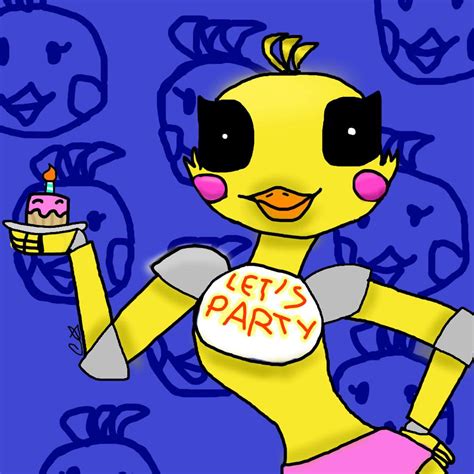 Fan art toy chica FNaF Amino Español Amino
