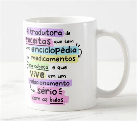 Caneca Farmacêutica Divertida Flork Elo7 Produtos Especiais