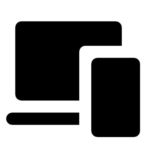Device Multiple Solid Vector Svg Icon Svg Repo