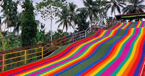 4 Destinasi Wisata Perosotan Pelangi Di Jawa Tengah