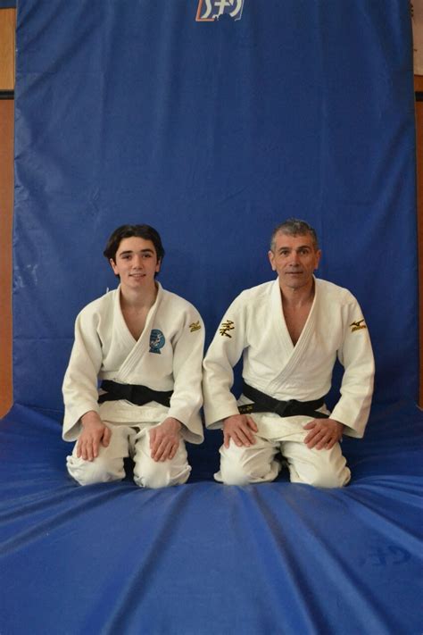 Manoa Cretté ceinture noire de judo comme son père près de Dieppe