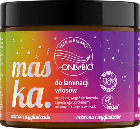 Onlybio Hair In Balance Maska Do Laminacji W Os W Ml Drogeria