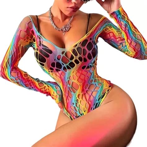 Body Arrast O Sereia Colorido Carnaval Sensual Transparente