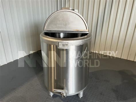 Ltr Steeltec Stainless Steel Jacketed Mix Tank Machinery World