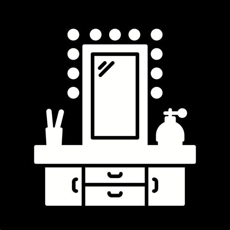 Dressing Table Vector Icon 19059722 Vector Art At Vecteezy