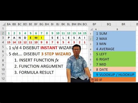 Mastering Excel Rumus Left Right Mid Date Vlookup Dan Hlookup