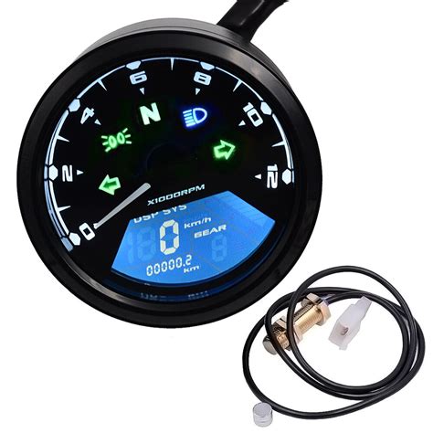 Motorrad Meter Tachometer Kilometerzähler Öl Meter Grandado