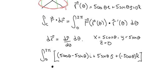 solved use the surface integral in stokes theorem to calculate the flux of the curl of the