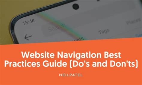 Website Navigation Best Practices Guide Do S And Don Ts