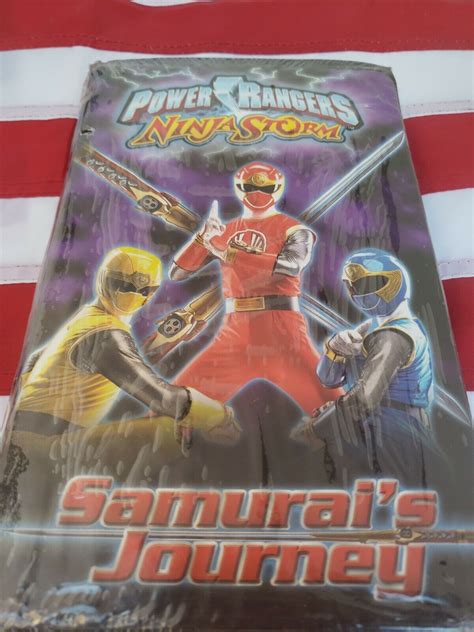 Power Rangers Ninja Storm Samurai S Journey VHS Tape NOS