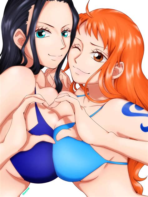 Nami And Robin Nudes By Chickennuggle