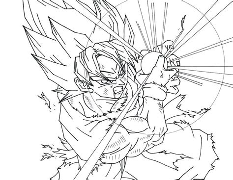 Ultra Instinct Goku Coloring Pages Reisghannam