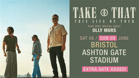 Take That Announce Ashton Gate Return Ashton Gate