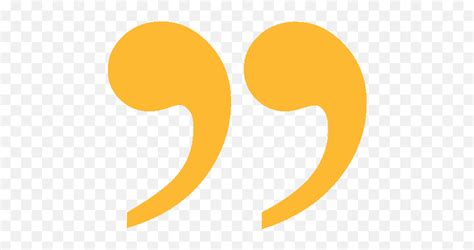 Quotation Yellow Quotation Marks Png Quotation Mark Png Free